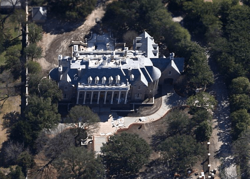 Updated Google Maps Aerial Pics Of Dallas Mega Mansions - Homes of the Rich
