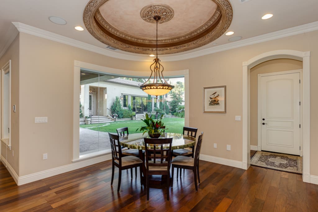 French Manor New Build In Arcadia, CA With Separate Indoor Swimming ...