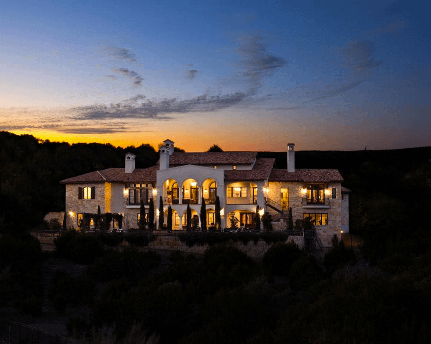 $3.7 Million Spanish Style Mansion In Austin, TX - Homes of the Rich