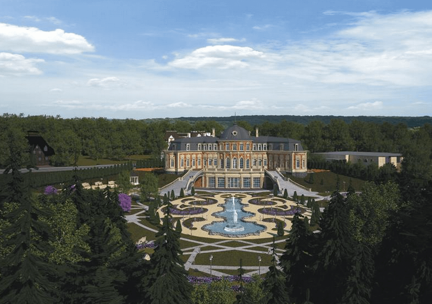 26,000 Square Foot Versailles Inspired Mega Mansion To Be Built In ...