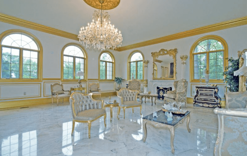 Mediterranean Style Mansion in Florham Park - Homes of the Rich