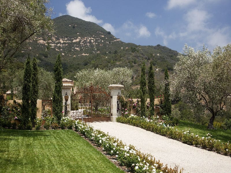 Elegant Jon Sorrell Designed Mediterranean Estate In Montecito, CA ...