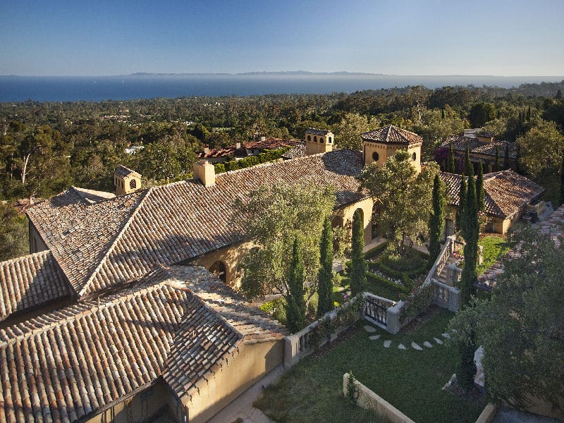 Elegant Jon Sorrell Designed Mediterranean Estate In Montecito, CA ...