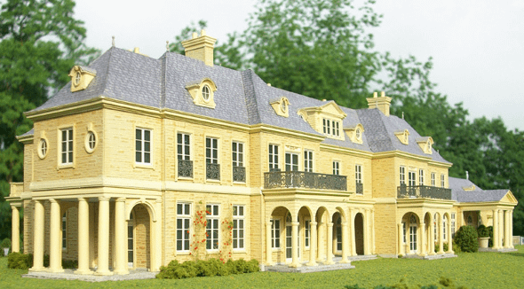 Models Of Four Wadia Associates Designed Greenwich Mega Mansions ...