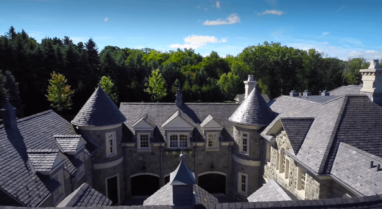 New Hi-Res Exterior Pics Of The Stone Mansion In Alpine, NJ - Homes of ...