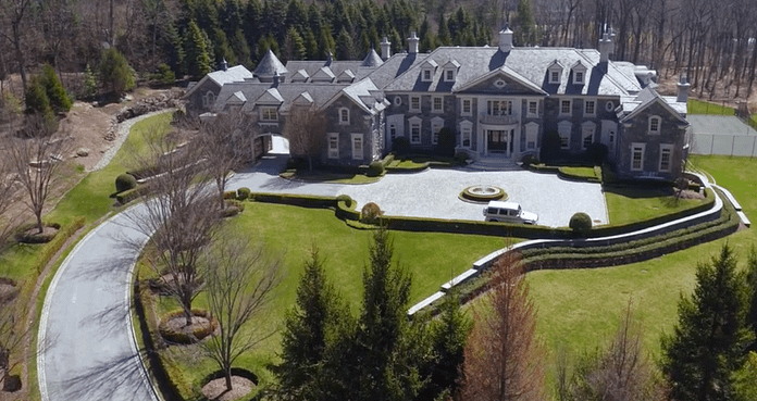 The Stone Mansion In Alpine, NJ Re-Listed For $45 Million - Homes of ...
