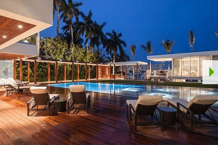 $35 Million Newly Built Contemporary Waterfront Mansion In Miami Beach ...