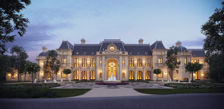 Stunning French Chateau Design From CG Rendering - Homes of the Rich