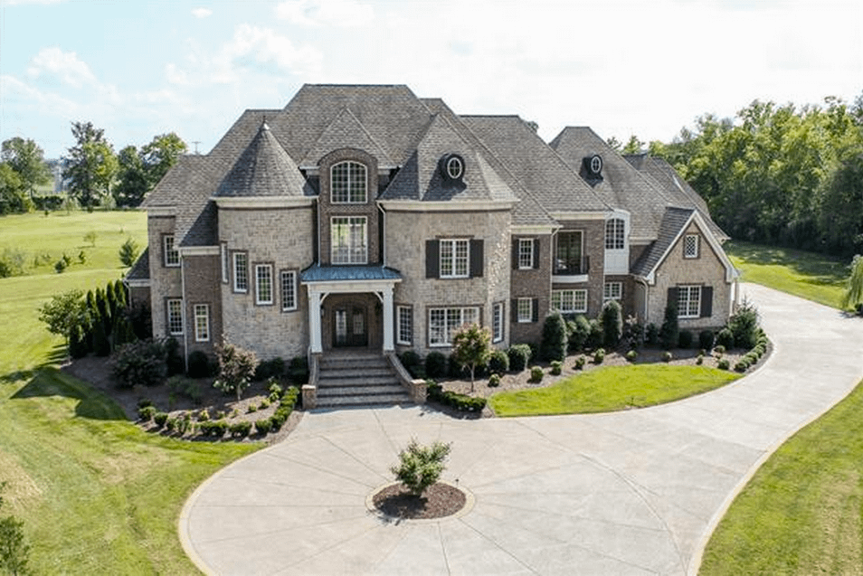 14,000 Square Foot Brick Mansion In Brentwood, TN - Homes of the Rich