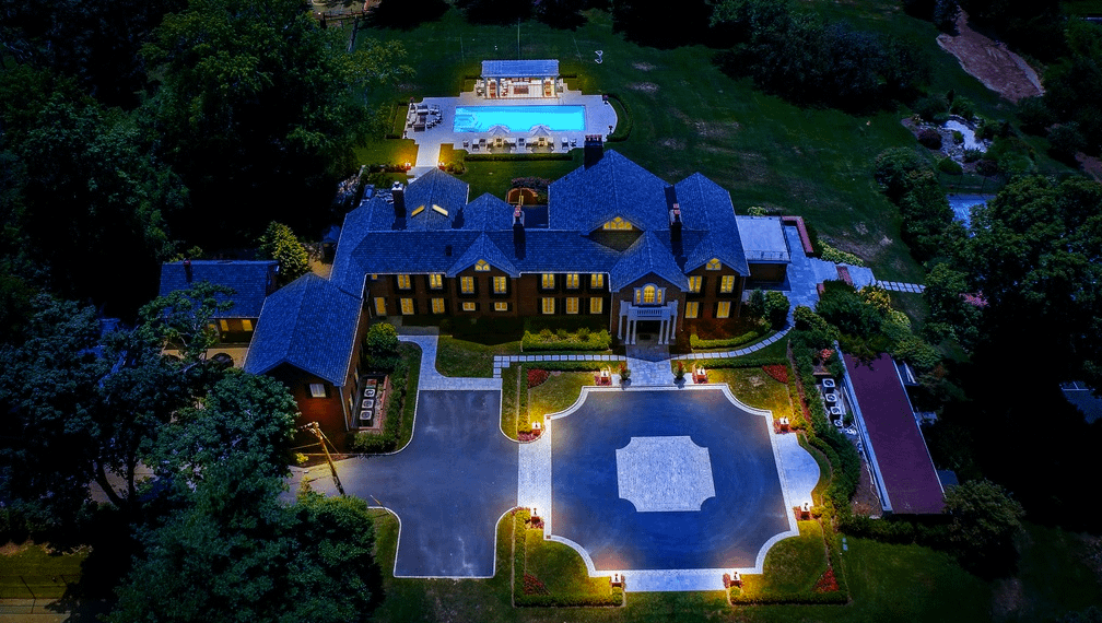 $18 Million Brick Colonial Mansion In Kings Point, NY - Homes of the Rich