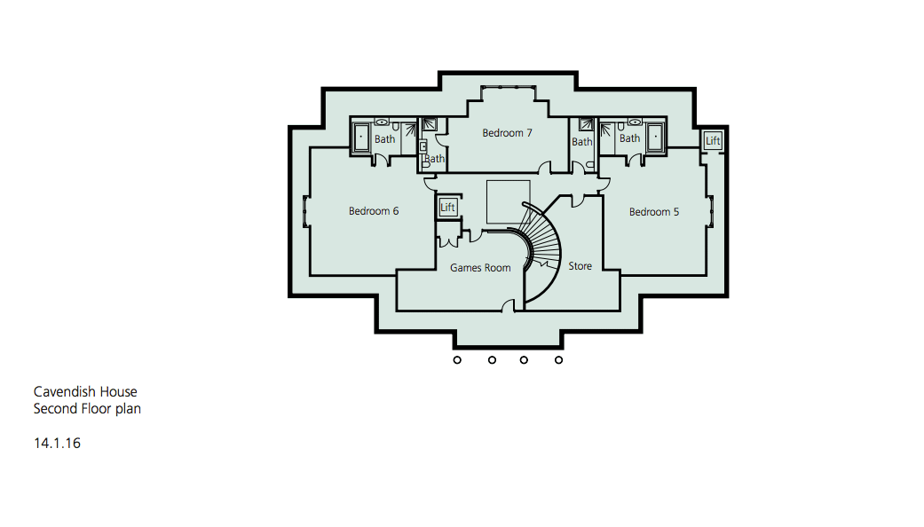 Cavendish House - A 21,000 Square Foot Newly Built Brick & Stone ...