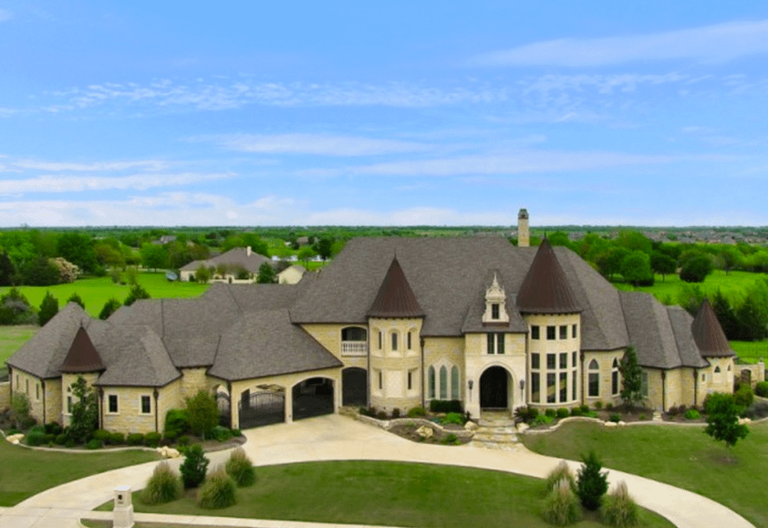$1.75 Million Stone Home In Rockwall, TX - Homes of the Rich