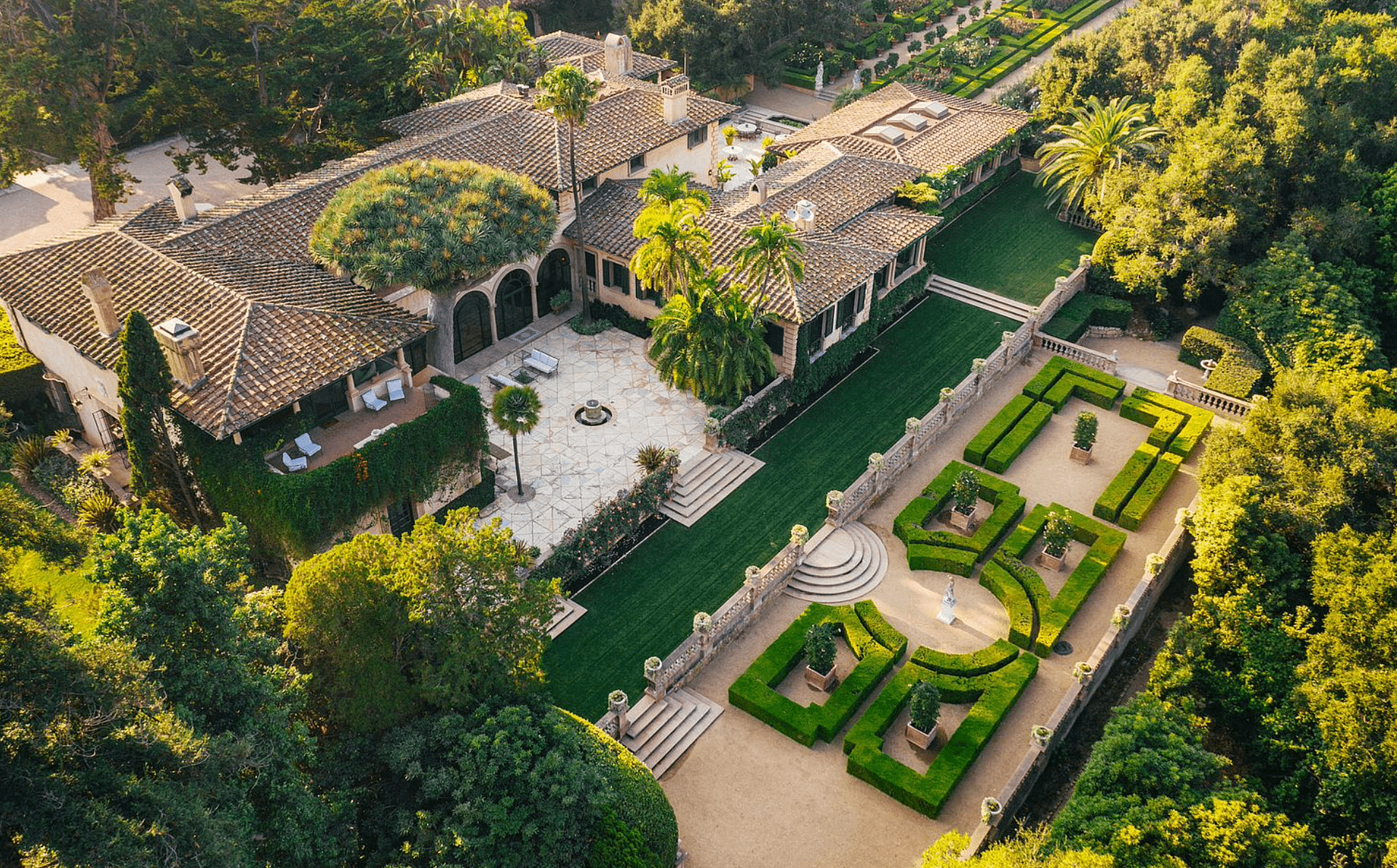 Historic $40 Million Estate In Montecito, California - Homes of the Rich