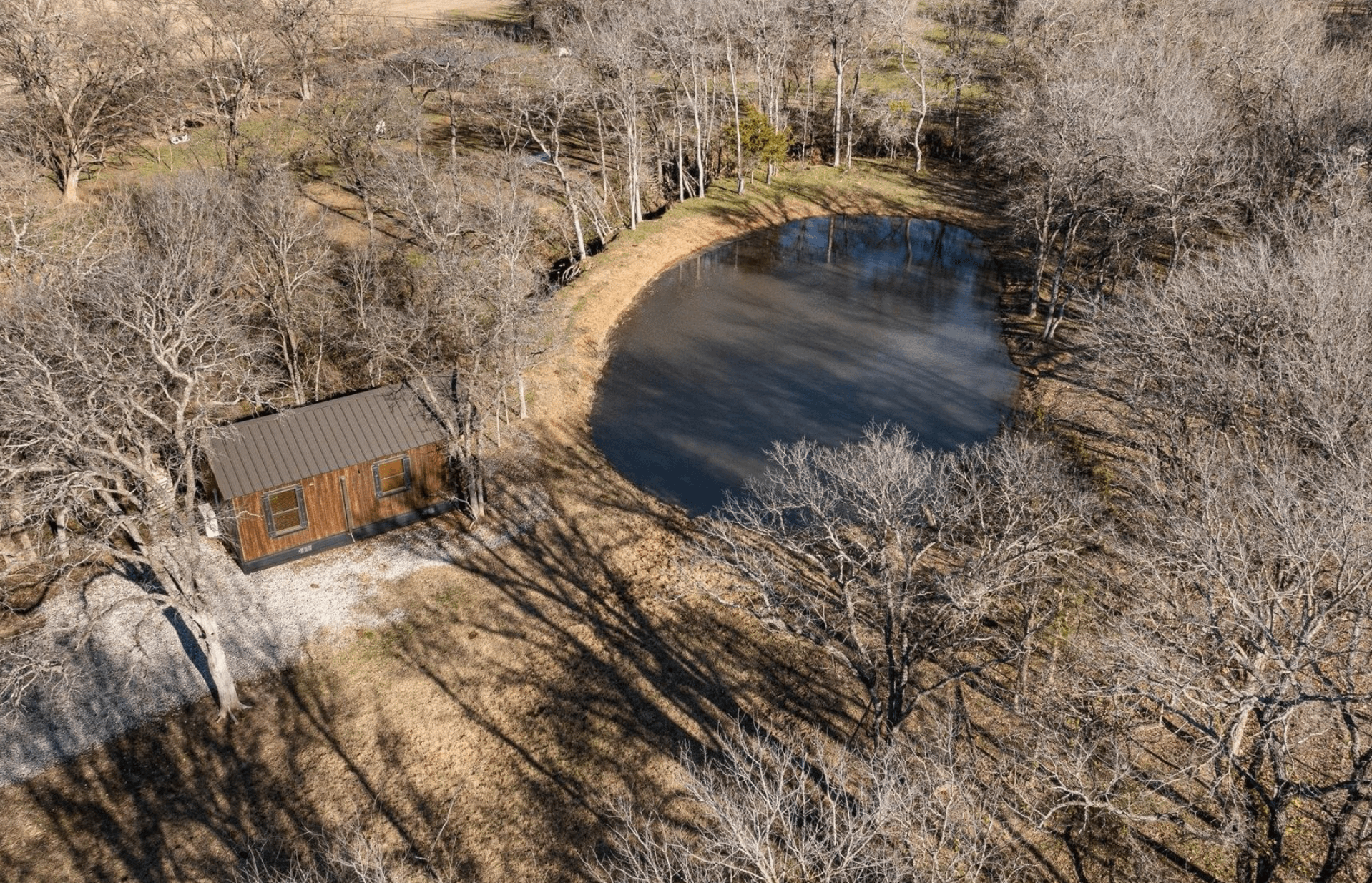 Stone Home On 50 Acres In Paradise, Texas (PHOTOS)