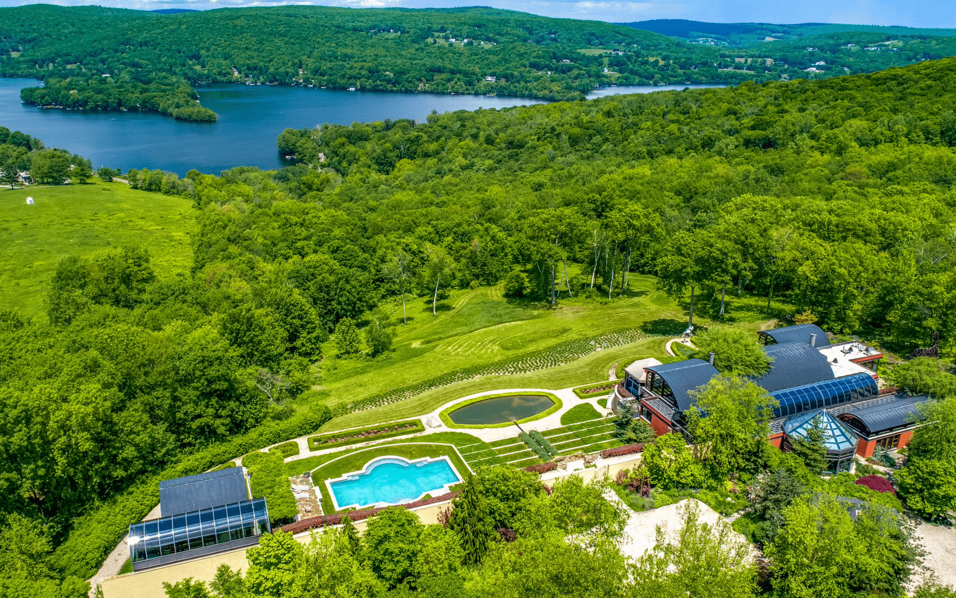 $19 Million Hillside Estate In New Preston, Connecticut (PHOTOS)