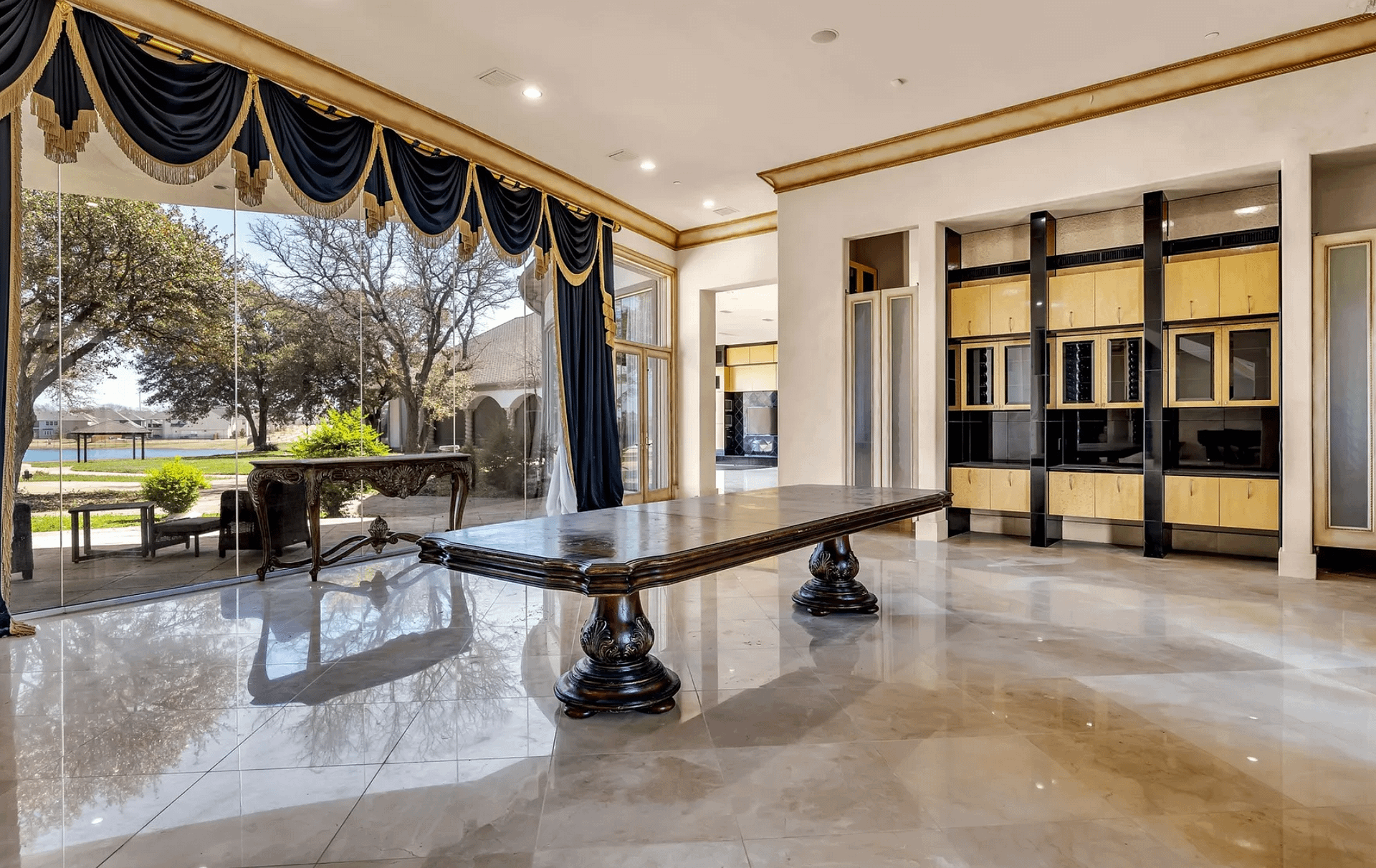 Deion Sanders' Former Mega Home In Prosper, Texas (PHOTOS)